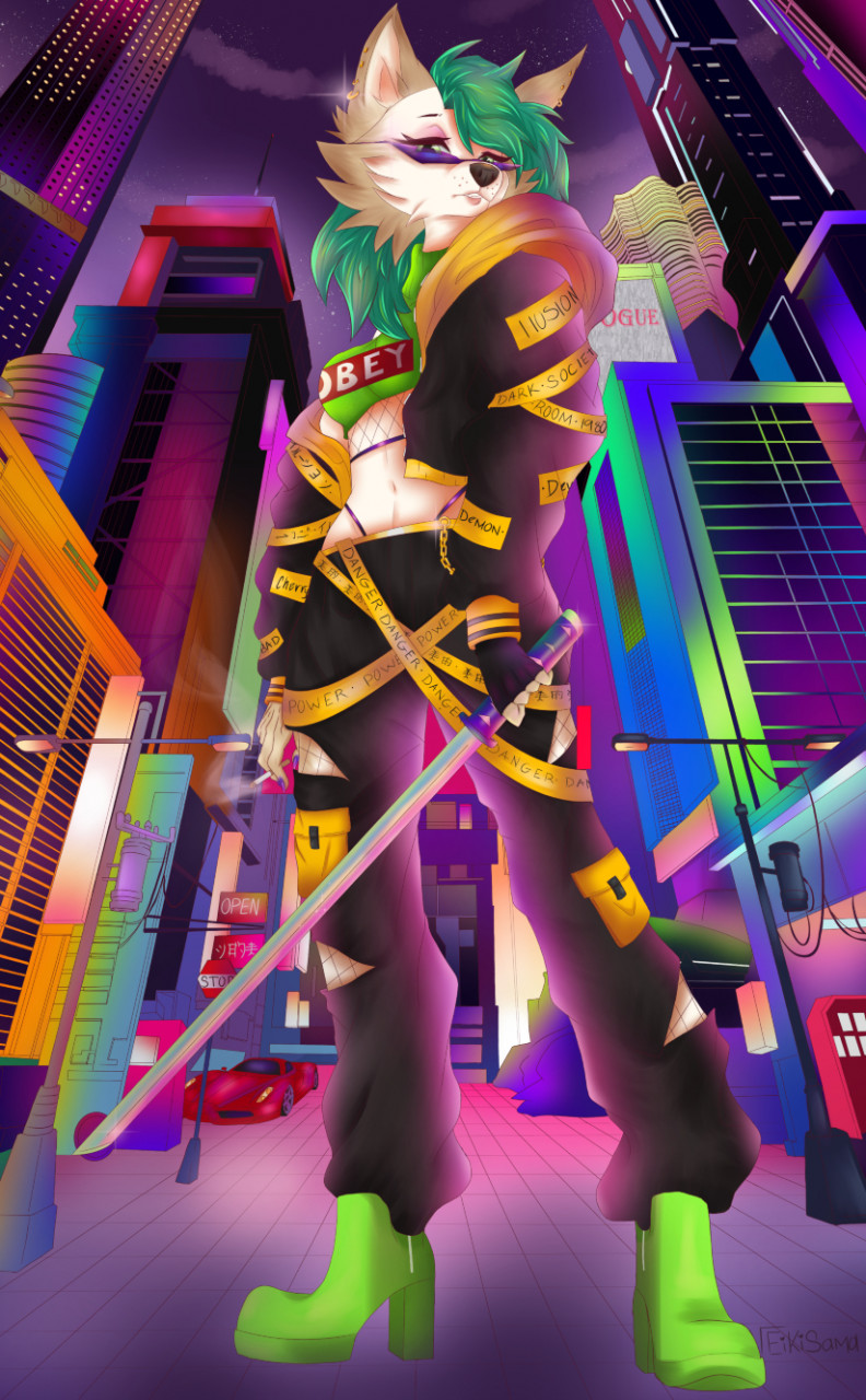 The Big ImageBoard (TBIB) - anthro black clothing canid canine canis ...