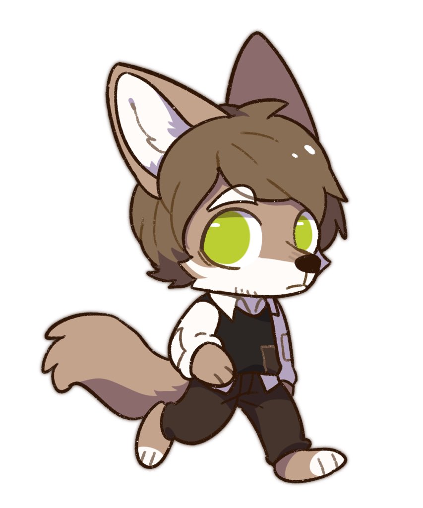 The Big ImageBoard (TBIB) - anthro asnnonaka black clothing black nose black topwear bottomwear ...