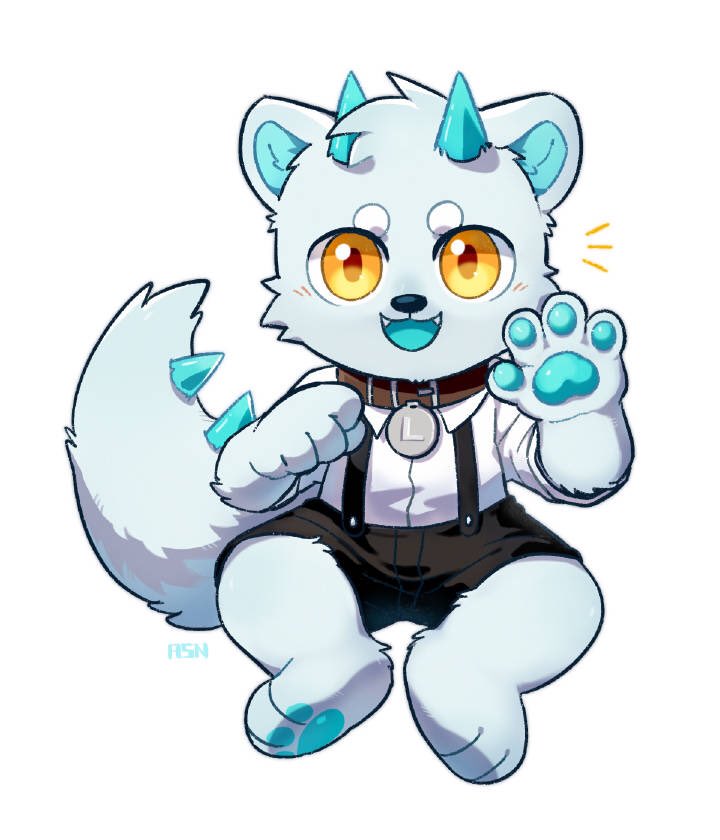 The Big ImageBoard (TBIB) - anthro asnnonaka black bottomwear black clothing black nose black ...