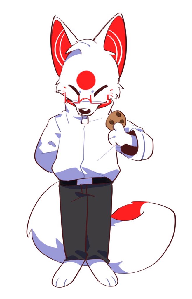 The Big ImageBoard (TBIB) - anthro asnnonaka black belt black nose bottomwear canid canine ...