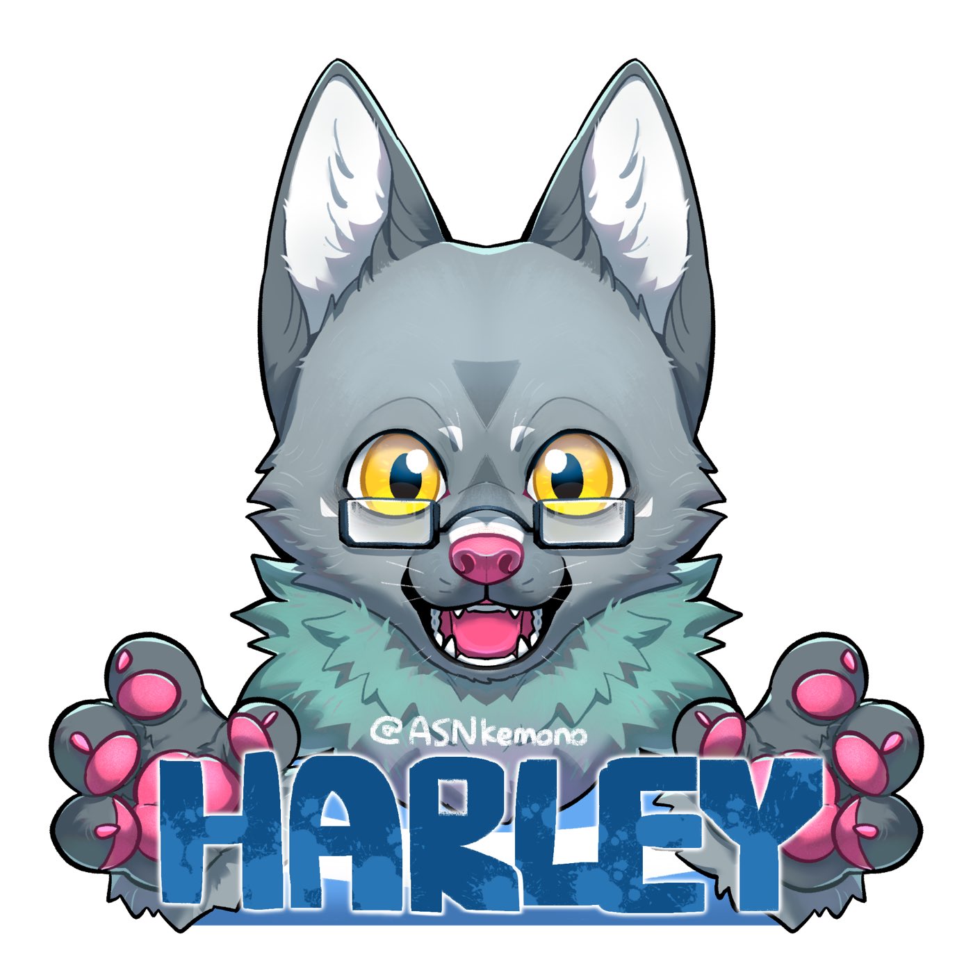 The Big ImageBoard (TBIB) - 1:1 anthro artist name asnnonaka blue body ...