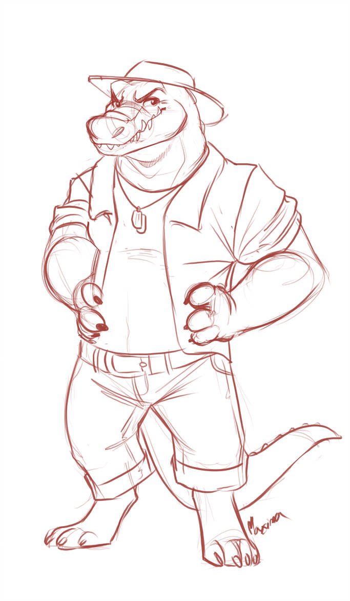 The Big ImageBoard (TBIB) - 2021 alligator alligatorid anthro bottomwear brok (brok the ...