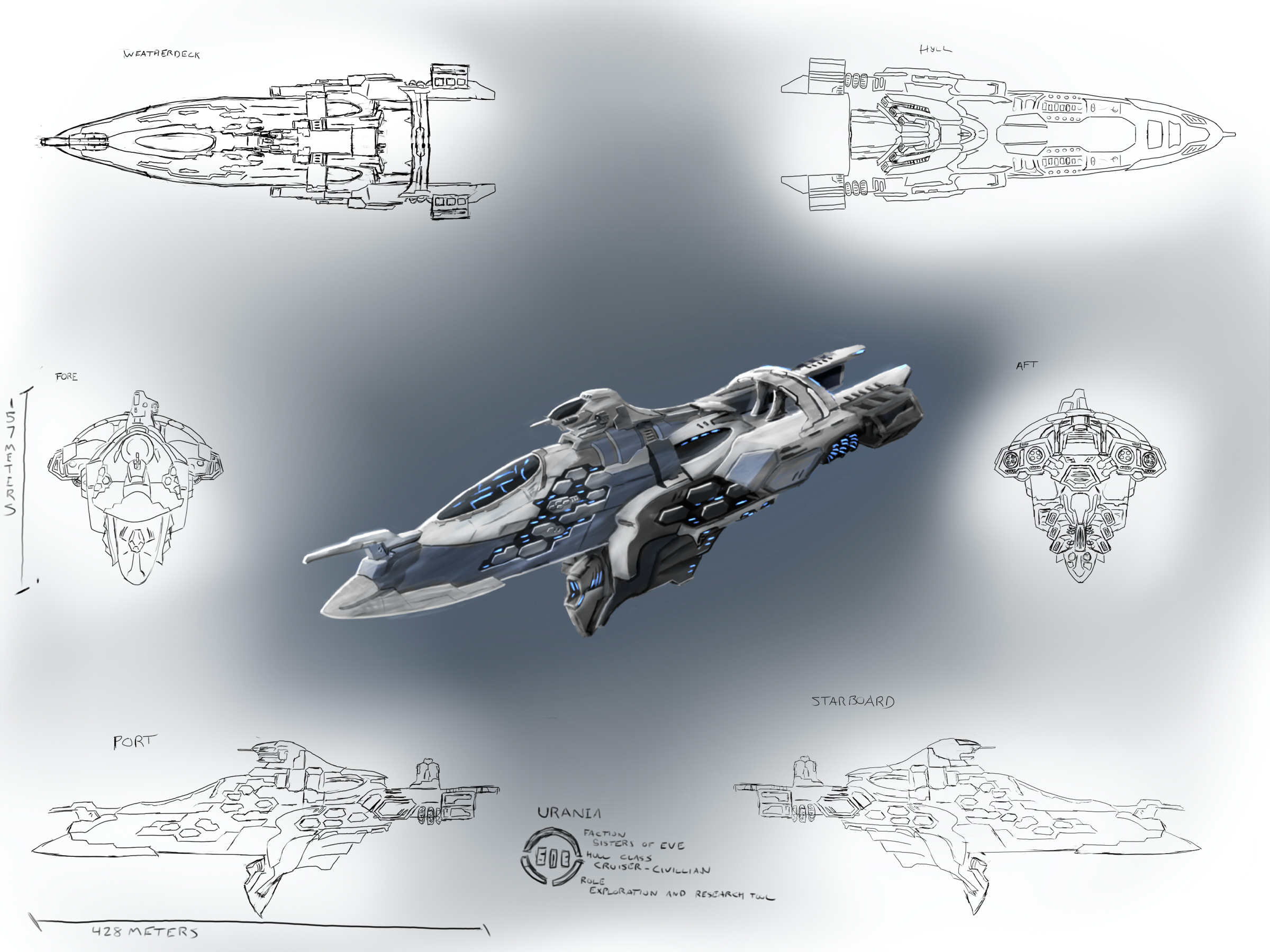 The Big ImageBoard (TBIB) - concept art cruiser (eve online) english ...
