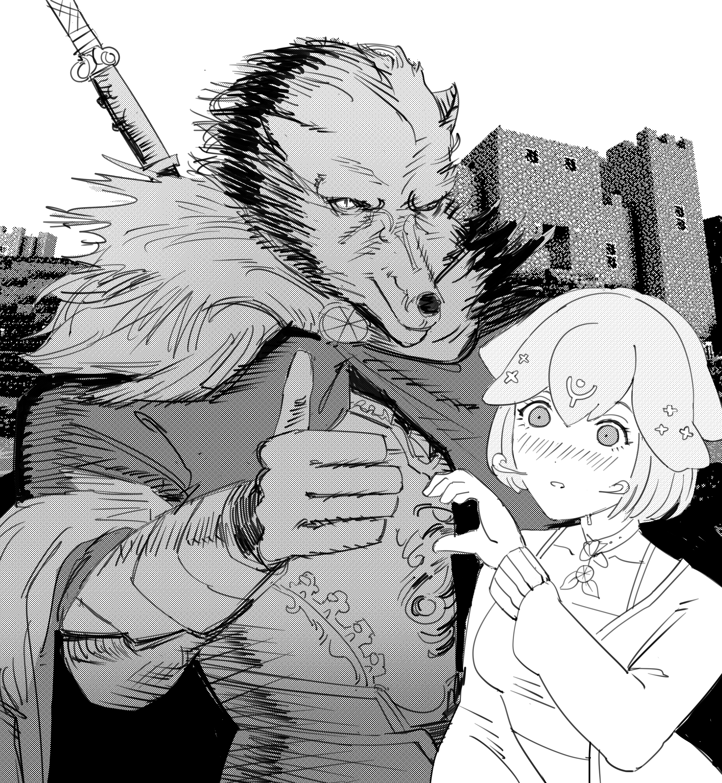 The Big ImageBoard (TBIB) - 1boy 1girl absurdres armor bao (vtuber ...