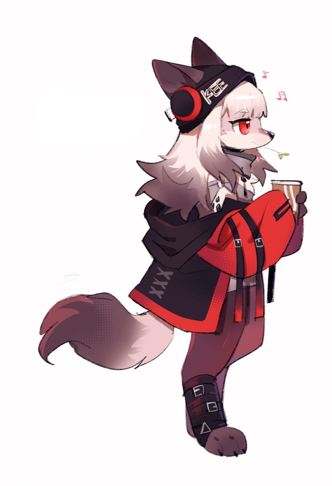 The Big Imageboard Tbib Anthro Asnnonaka Beverage Black Clothing