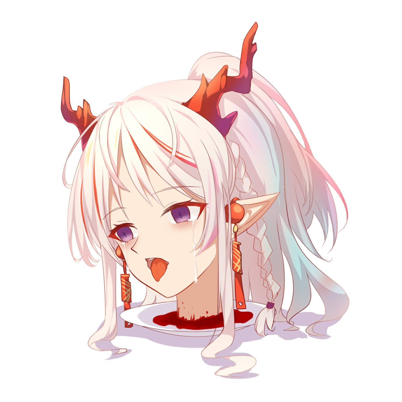 The Big ImageBoard (TBIB) - 1girl arknights bad id bad pixiv id braid ...