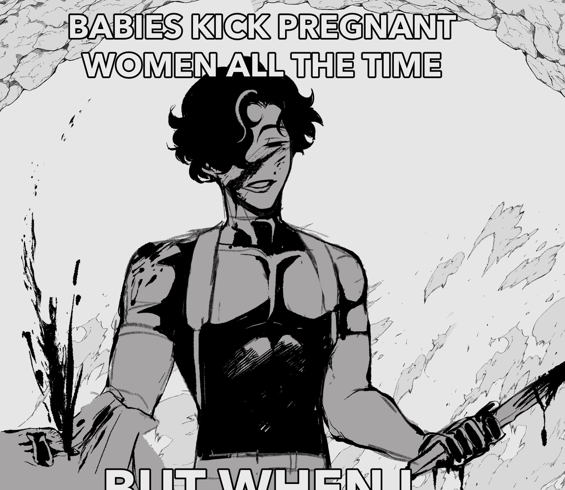 The Big ImageBoard (TBIB) - 1boy blood blood on face blood splatter ...