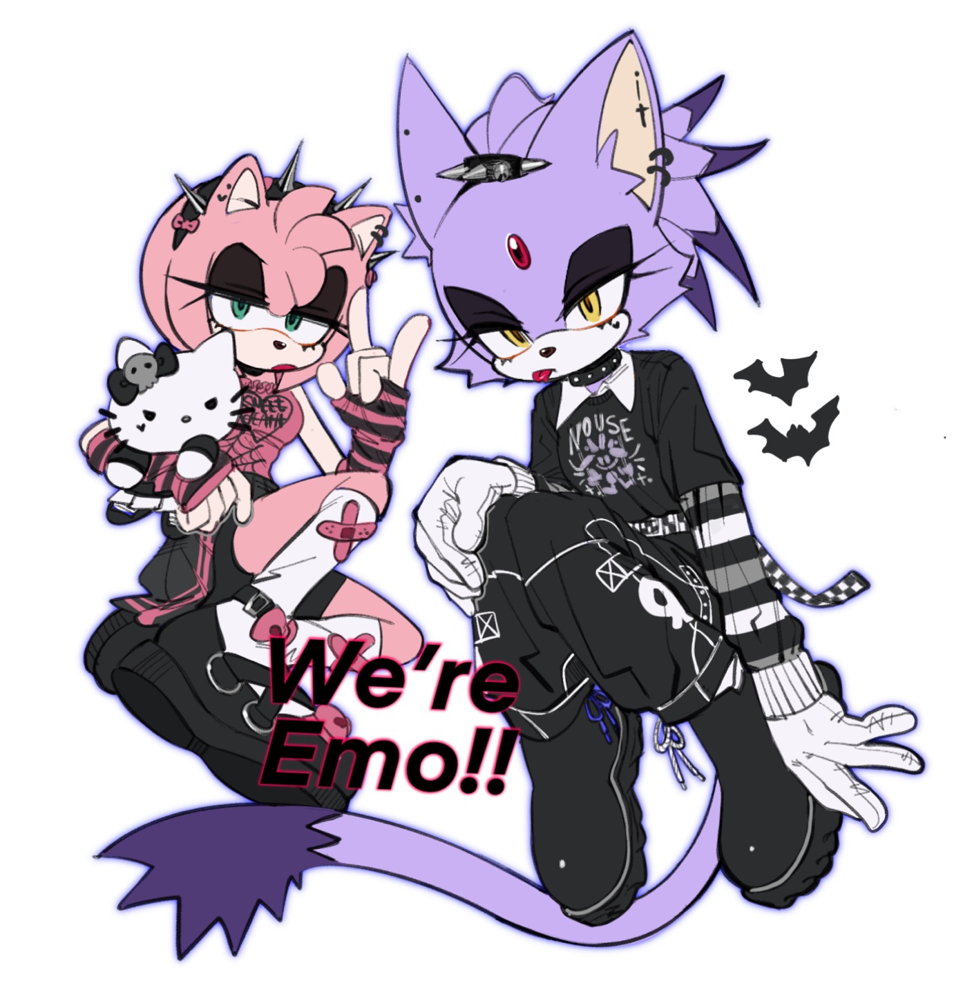 The Big ImageBoard (TBIB) - 2022 3bat hadi3 5 fingers alternative fashion amy rose anthro biped ...