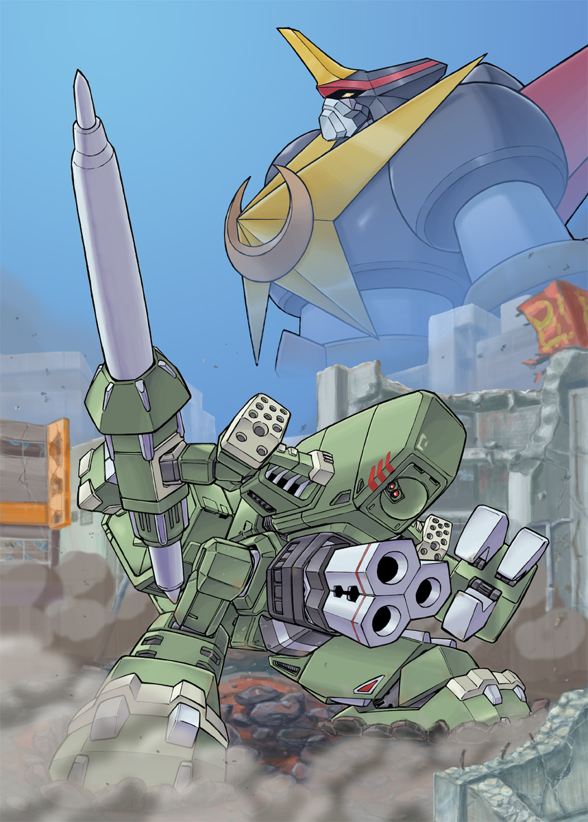 The Big ImageBoard (TBIB) - building buildings capcom choukou senki ...