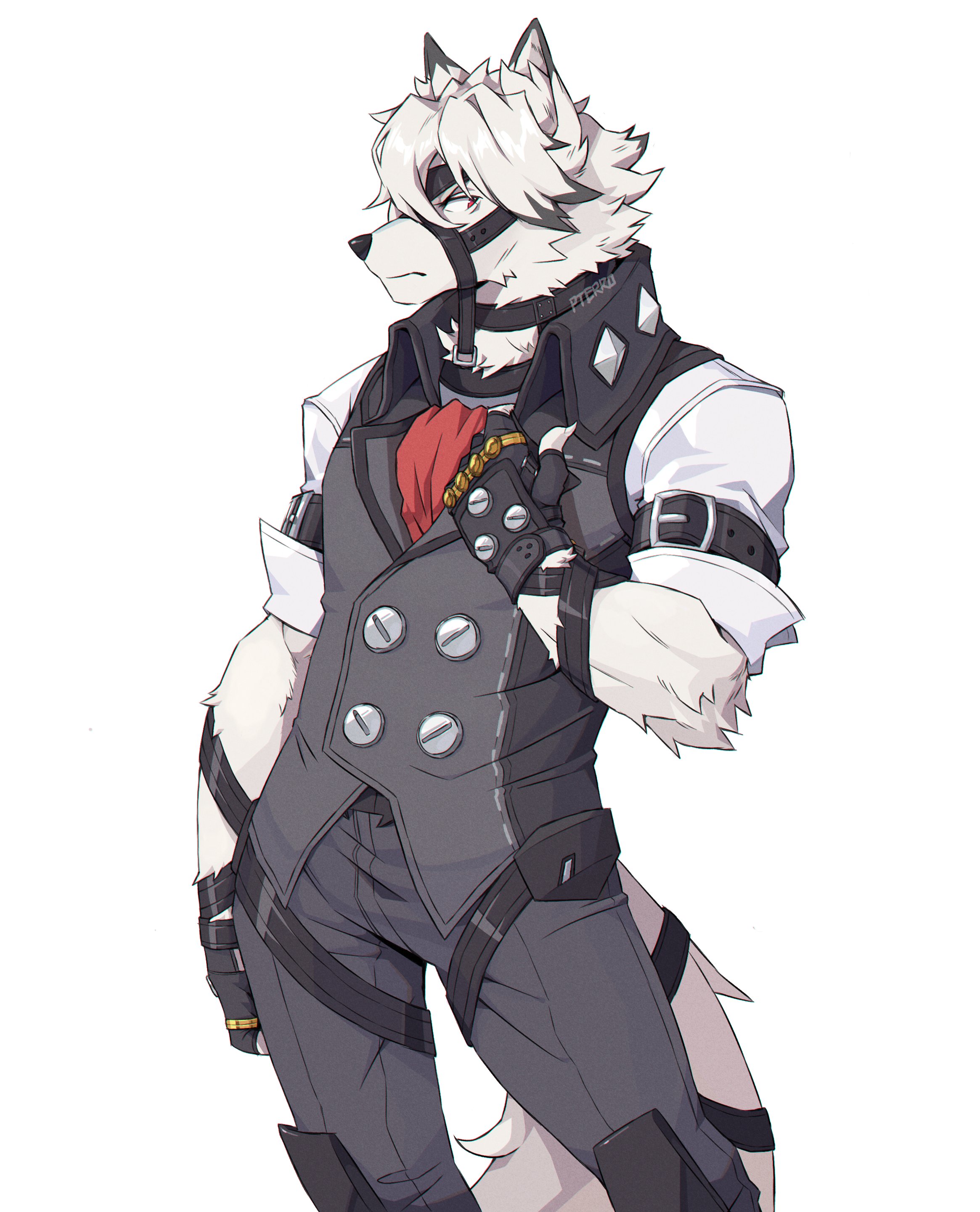 The Big ImageBoard (TBIB) - 2022 5 fingers absurd res anthro black bottomwear black clothing ...