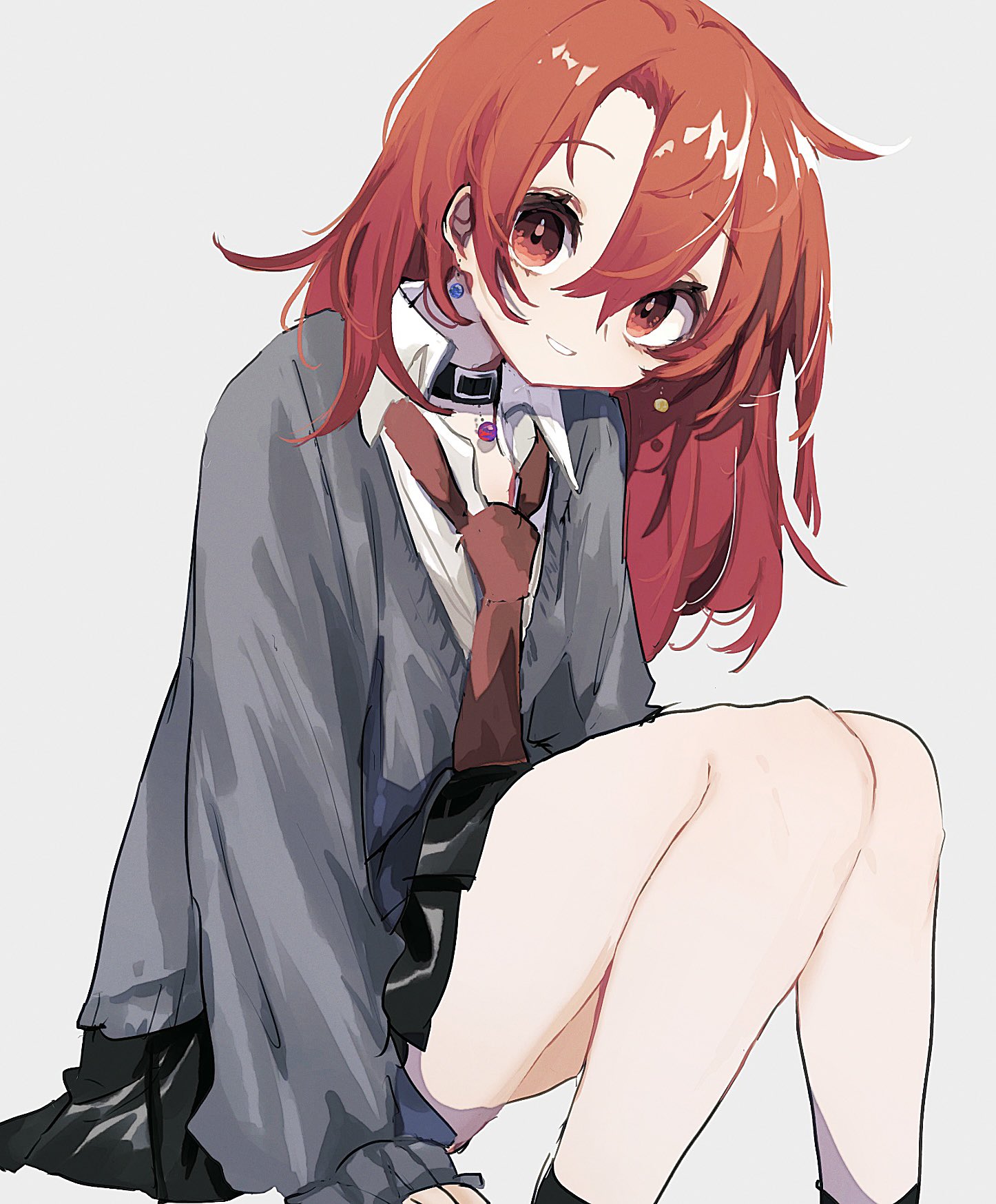 The Big ImageBoard (TBIB) - 1girl alternate costume ayahi 4 bad id bad twitter id belt collar ...