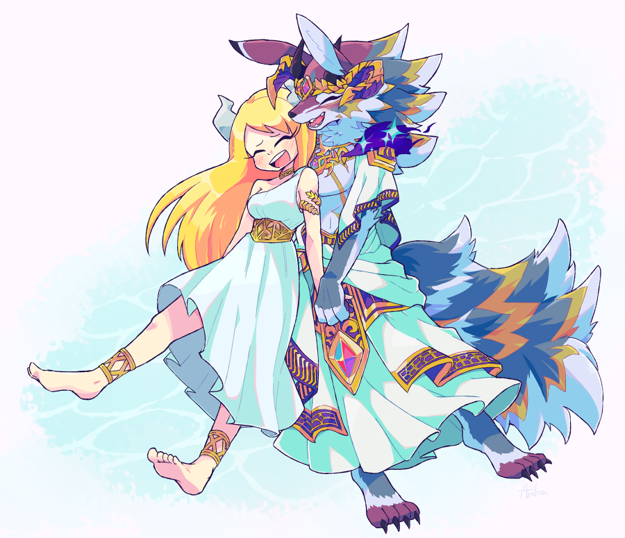 The Big ImageBoard (TBIB) - 1boy 1girl ajuka alternate costume animal ...