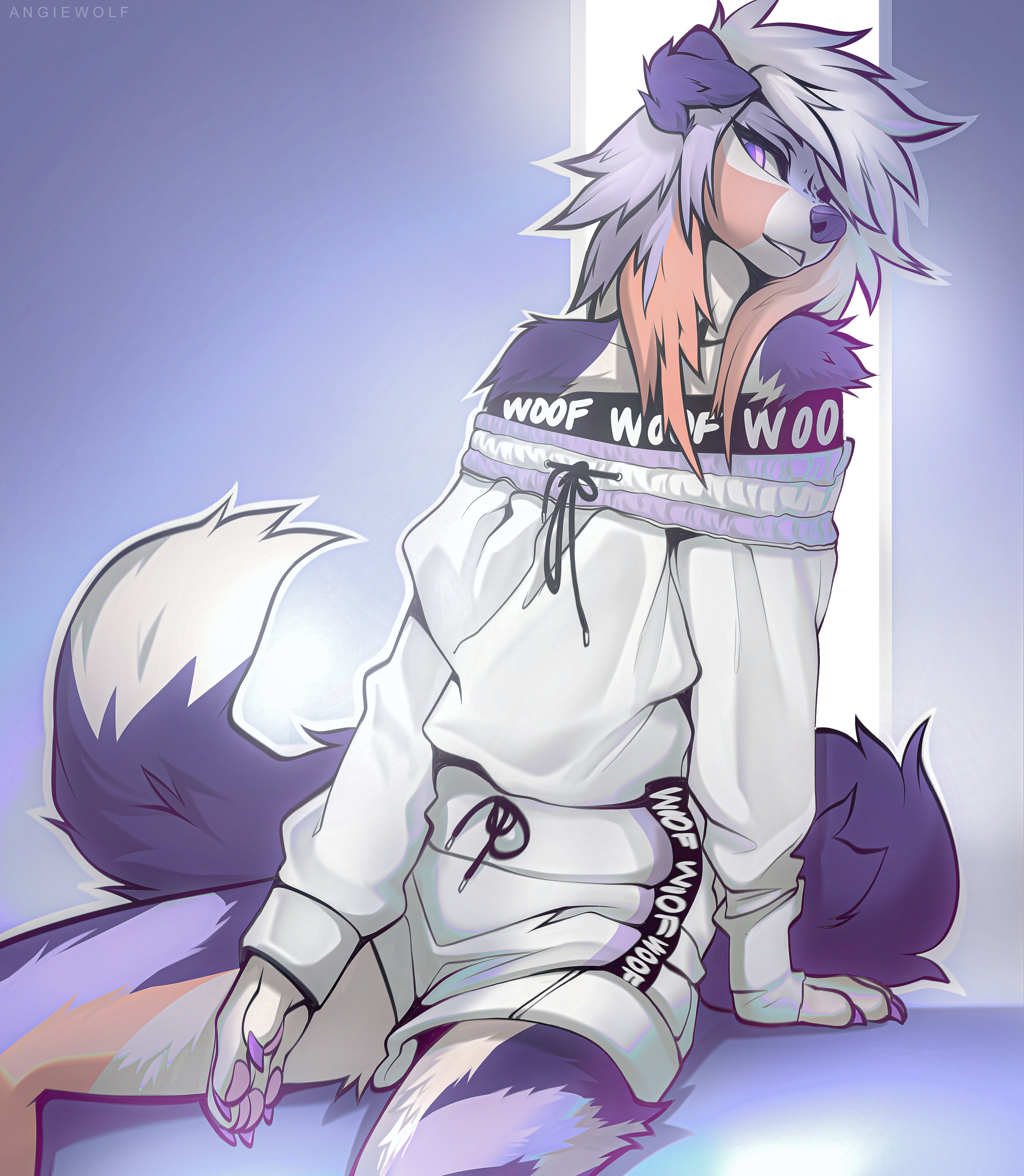 The Big ImageBoard (TBIB) - 2022 absurd res angiewolf anthro artist name big tail bottomwear ...