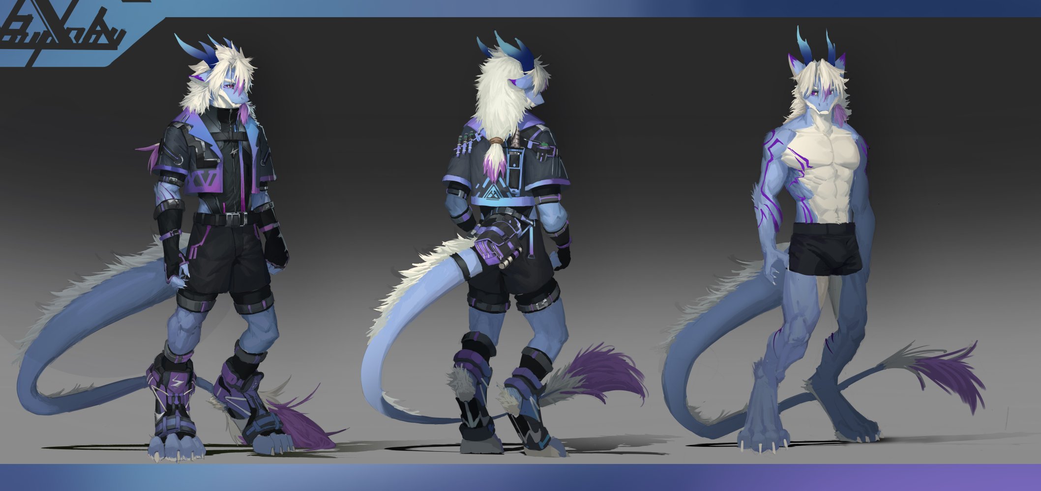 The Big ImageBoard (TBIB) - abs anthro awaldkize black bottomwear black clothing black pants ...