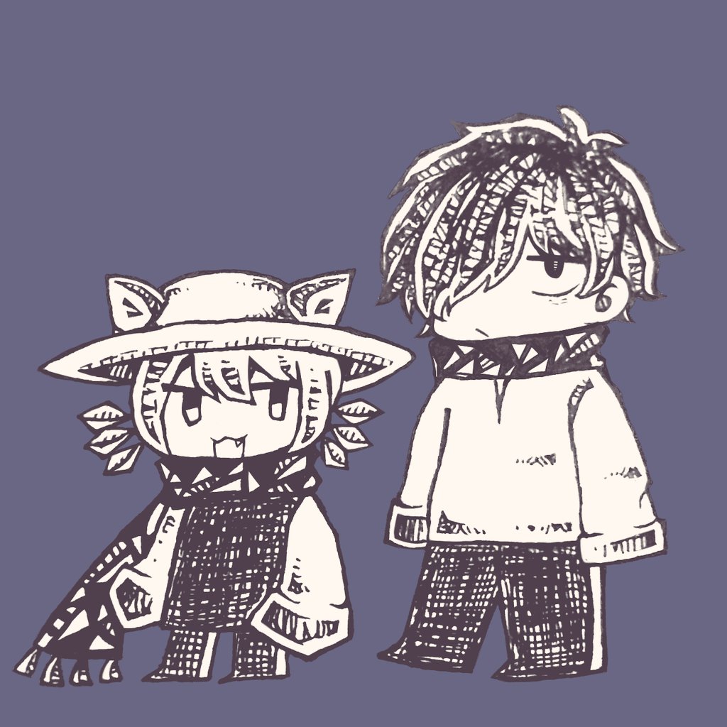 The Big ImageBoard (TBIB) - animal humanoid black bottomwear black clothing black hair black ...