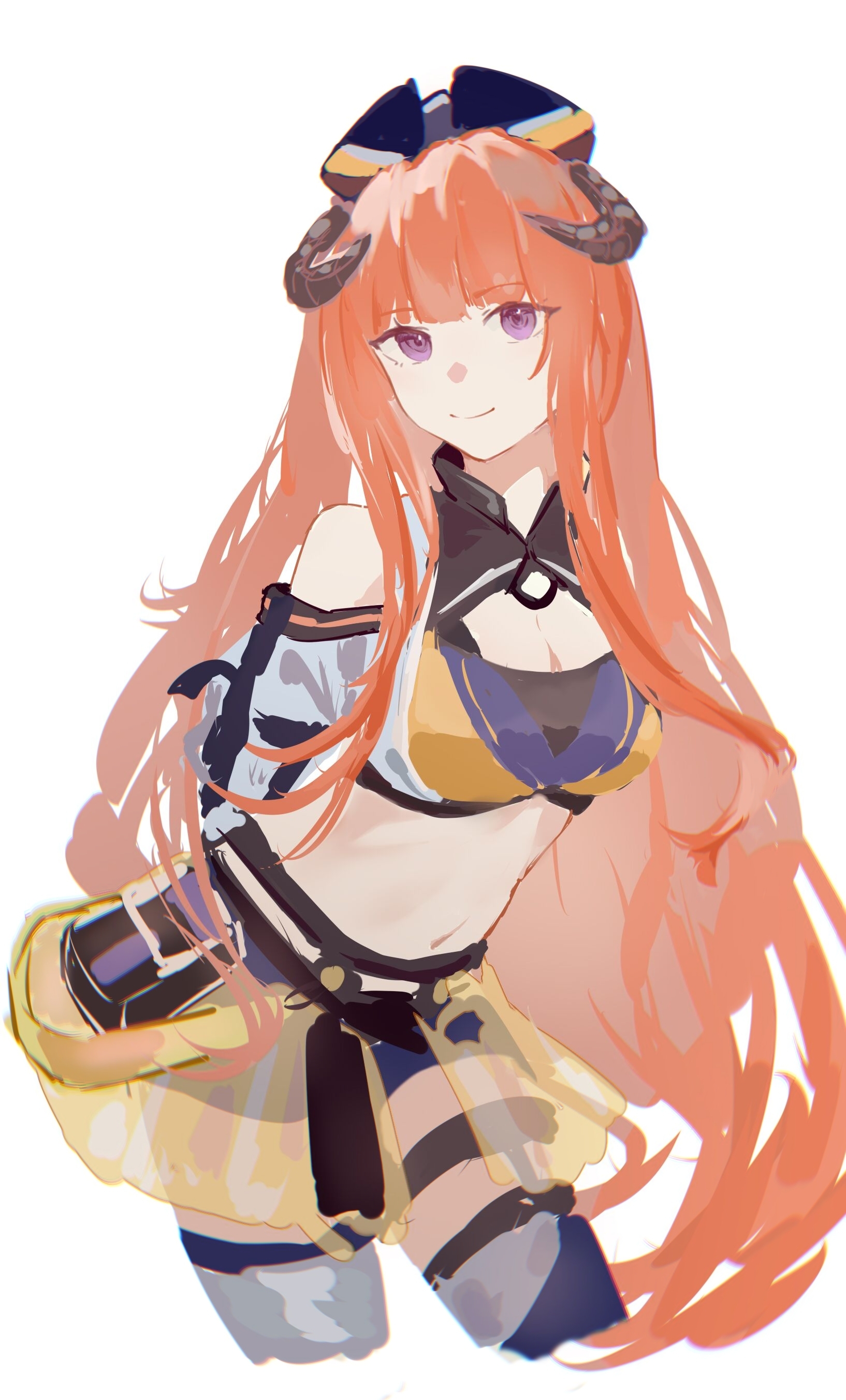 The Big ImageBoard (TBIB) - 1girl absurdres arknights arms behind back bagpipe (arknights ...