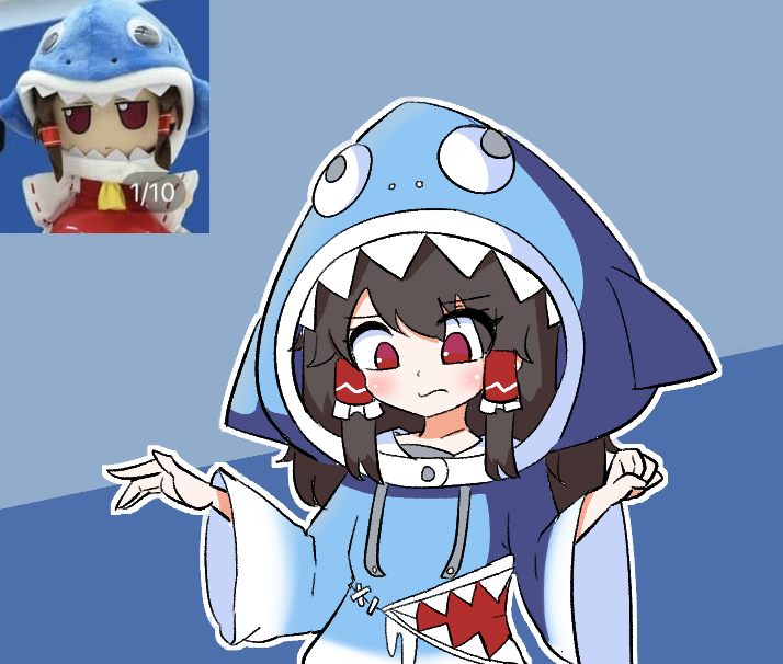 The Big ImageBoard (TBIB) - 1girl animal costume black hair blue ...