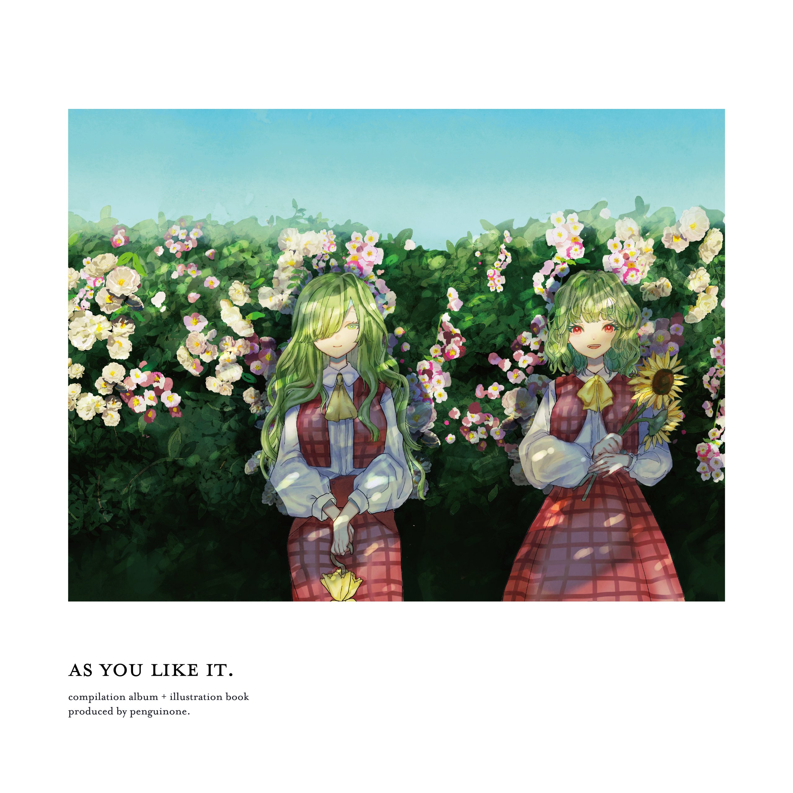 The Big ImageBoard (TBIB) - 2girls :d absurdres album cover album name ...