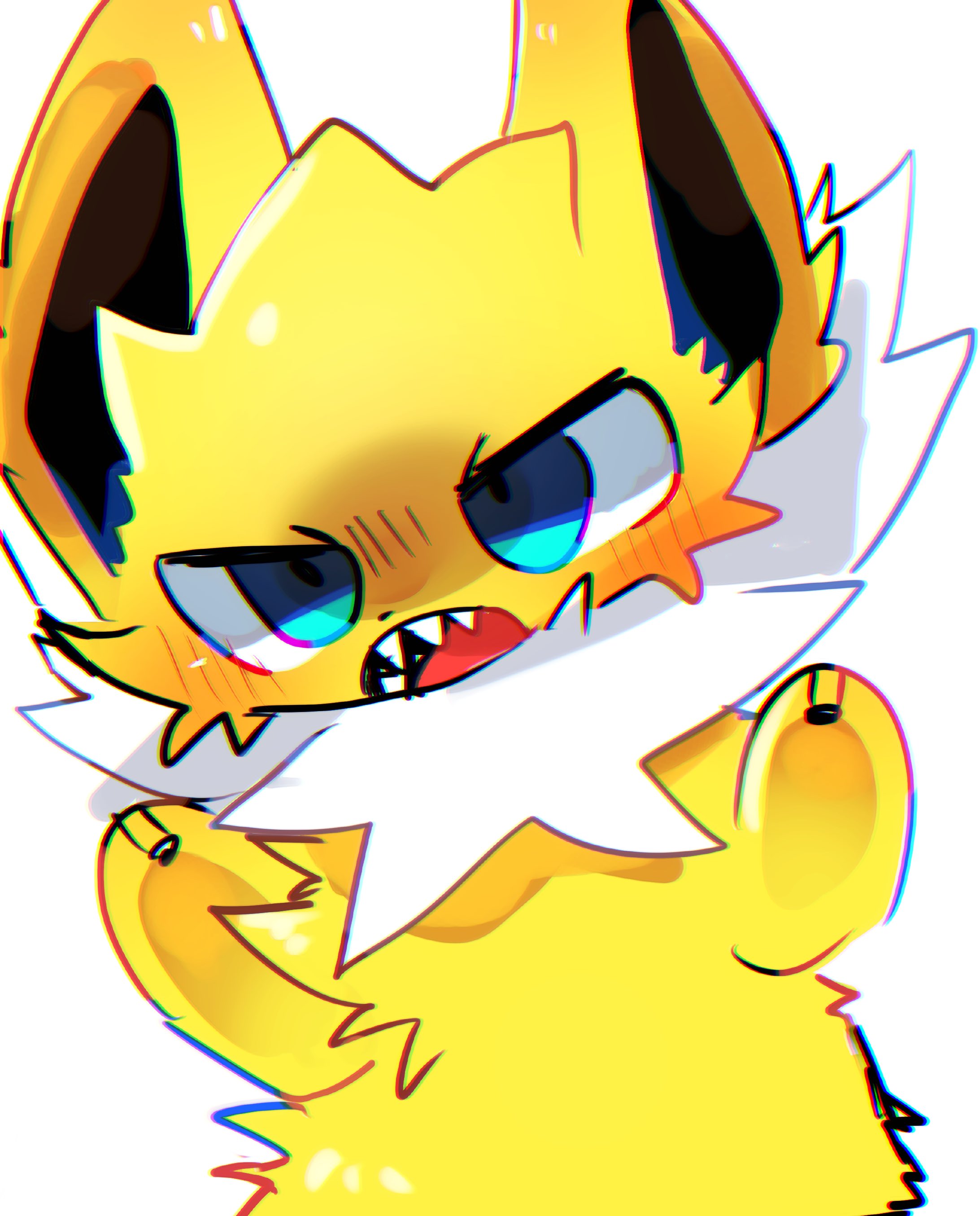 The Big ImageBoard (TBIB) - absurd res ambiguous gender angry blue eyes ...