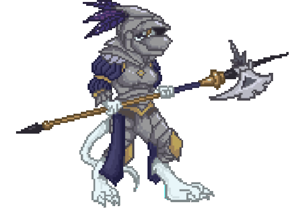 The Big ImageBoard (TBIB) - animated anthro armor boob armor breastplate brown hair burmecian ...