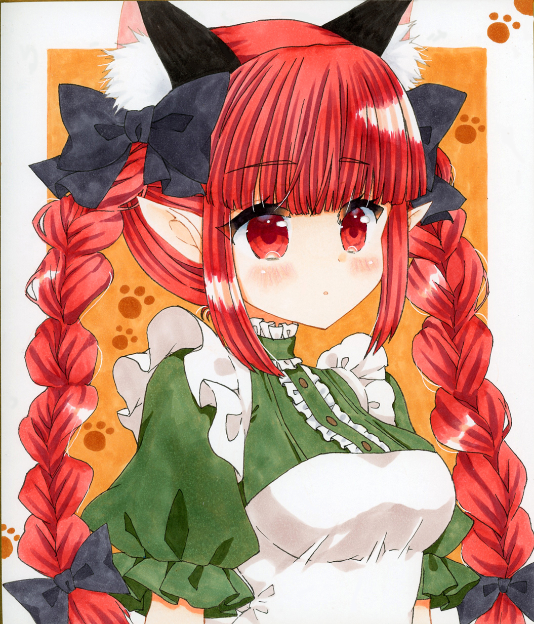 The Big ImageBoard (TBIB) - 1girl adapted costume animal ears bangs ...