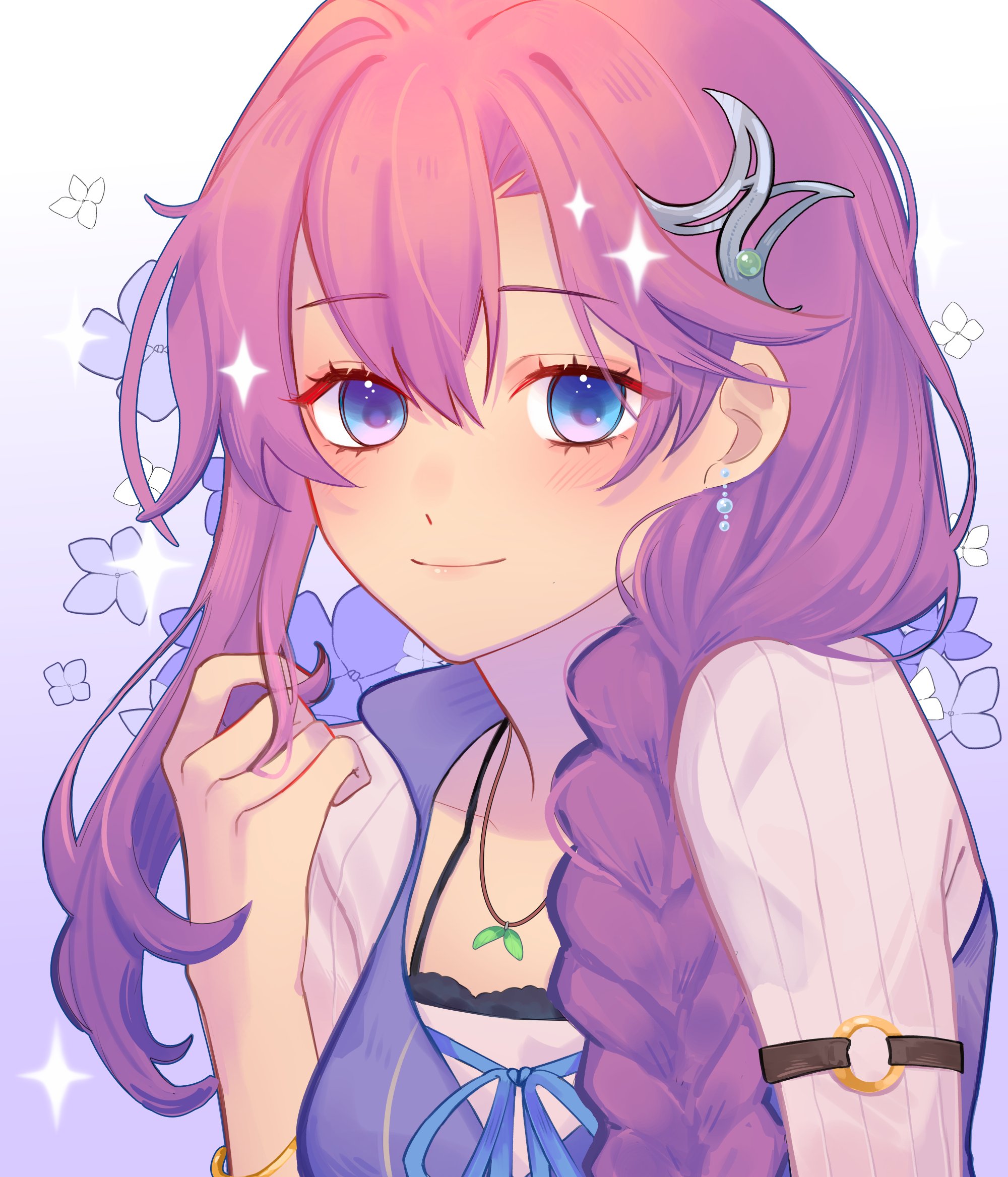 The Big ImageBoard (TBIB) - 1girl blue eyes braid earrings eiyuu ...