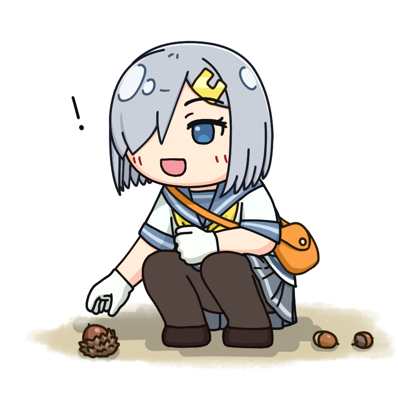 The Big Imageboard Tbib 1girl Acorn Bag Black Pantyhose Blue Eyes