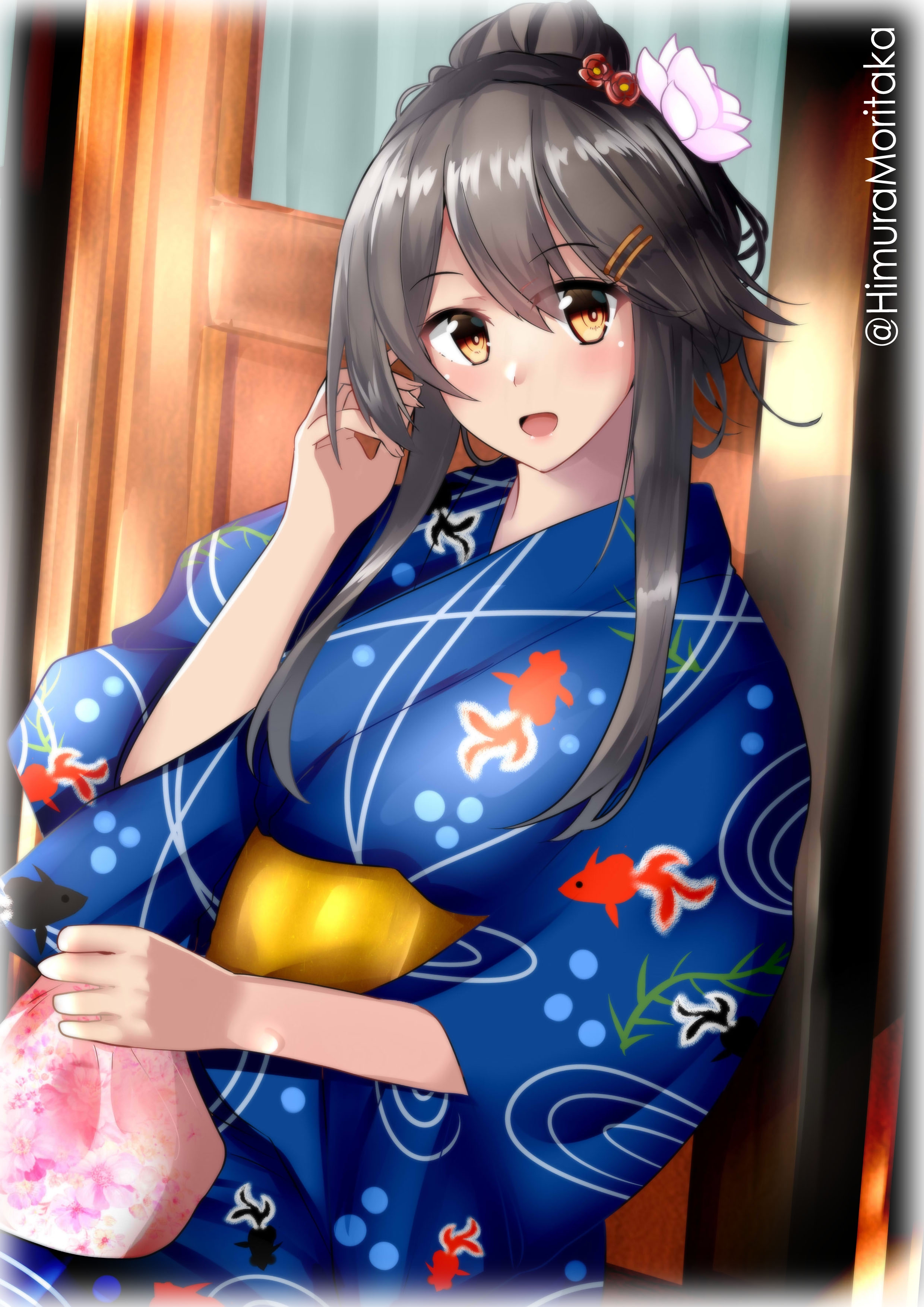 The Big ImageBoard (TBIB) - 1girl absurdres alternate costume alternate hairstyle animal print ...