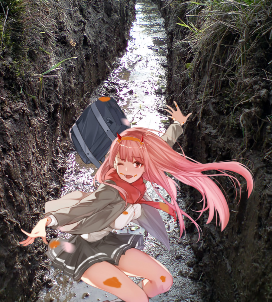 The Big ImageBoard (TBIB) - darling in the franxx non-web source tagme wetland zero two (darling ...