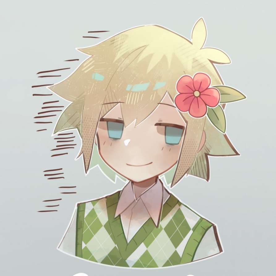 The Big ImageBoard (TBIB) - 1boy bangs basil (omori) blonde hair blue ...