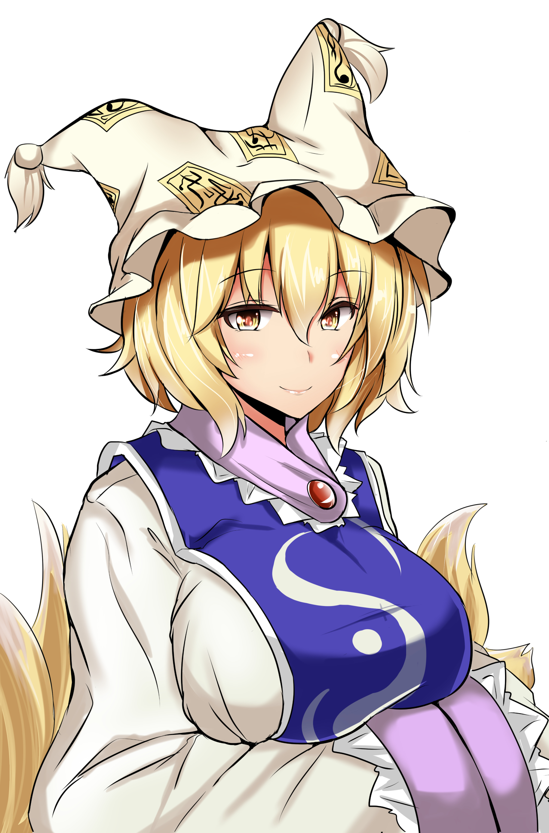 The Big Imageboard Tbib 1girl Absurdres Arms Under Breasts Bangs