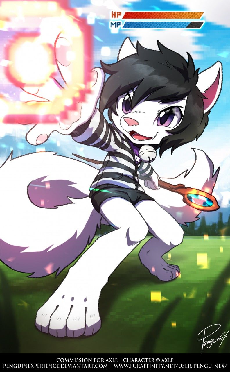 The Big ImageBoard (TBIB) - anthro bell bell collar black bottomwear black clothing black hair ...