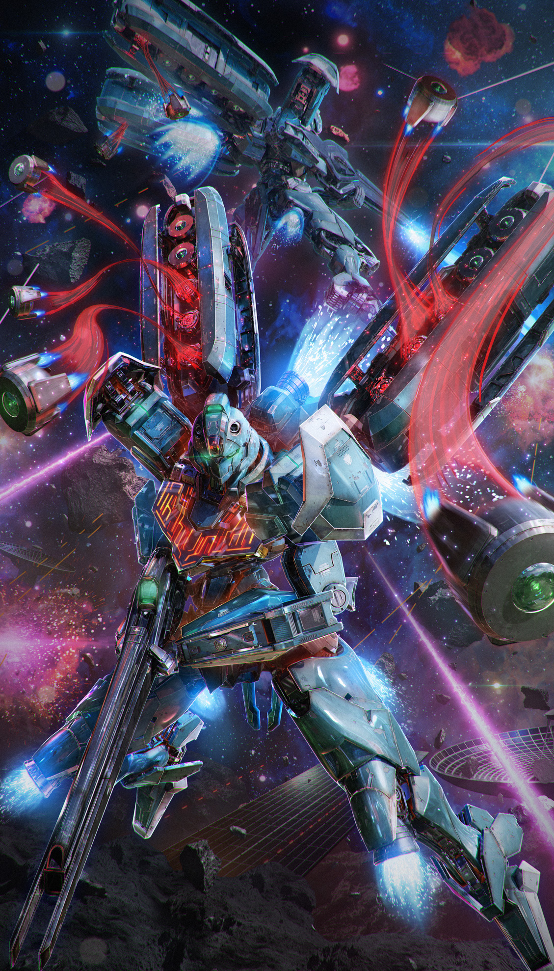 The Big ImageBoard (TBIB) - 3d explosion firing flying funnels (gundam ...