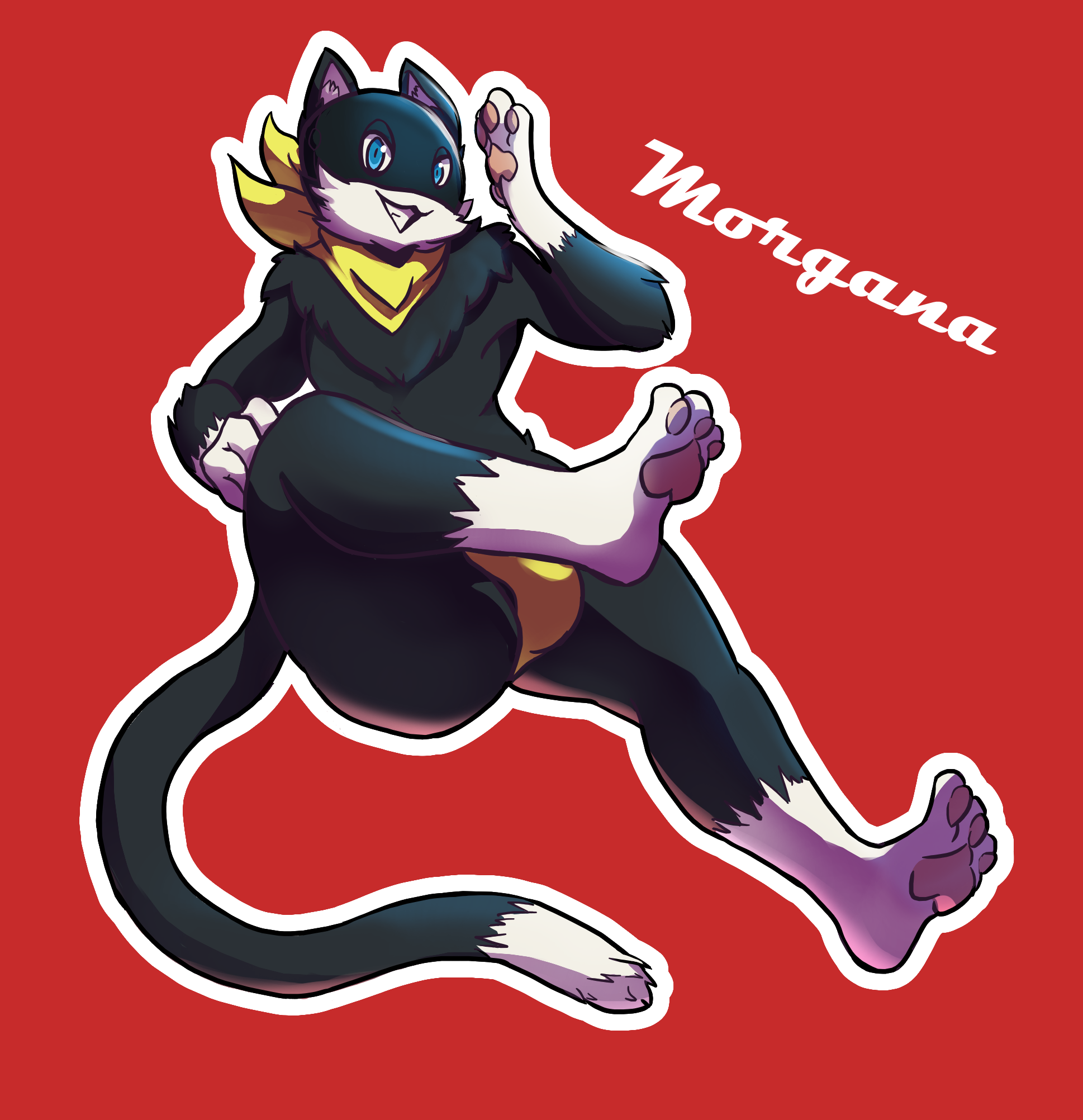 The Big Imageboard Tbib 2022 Action Pose Anthro Atlus Bandanna
