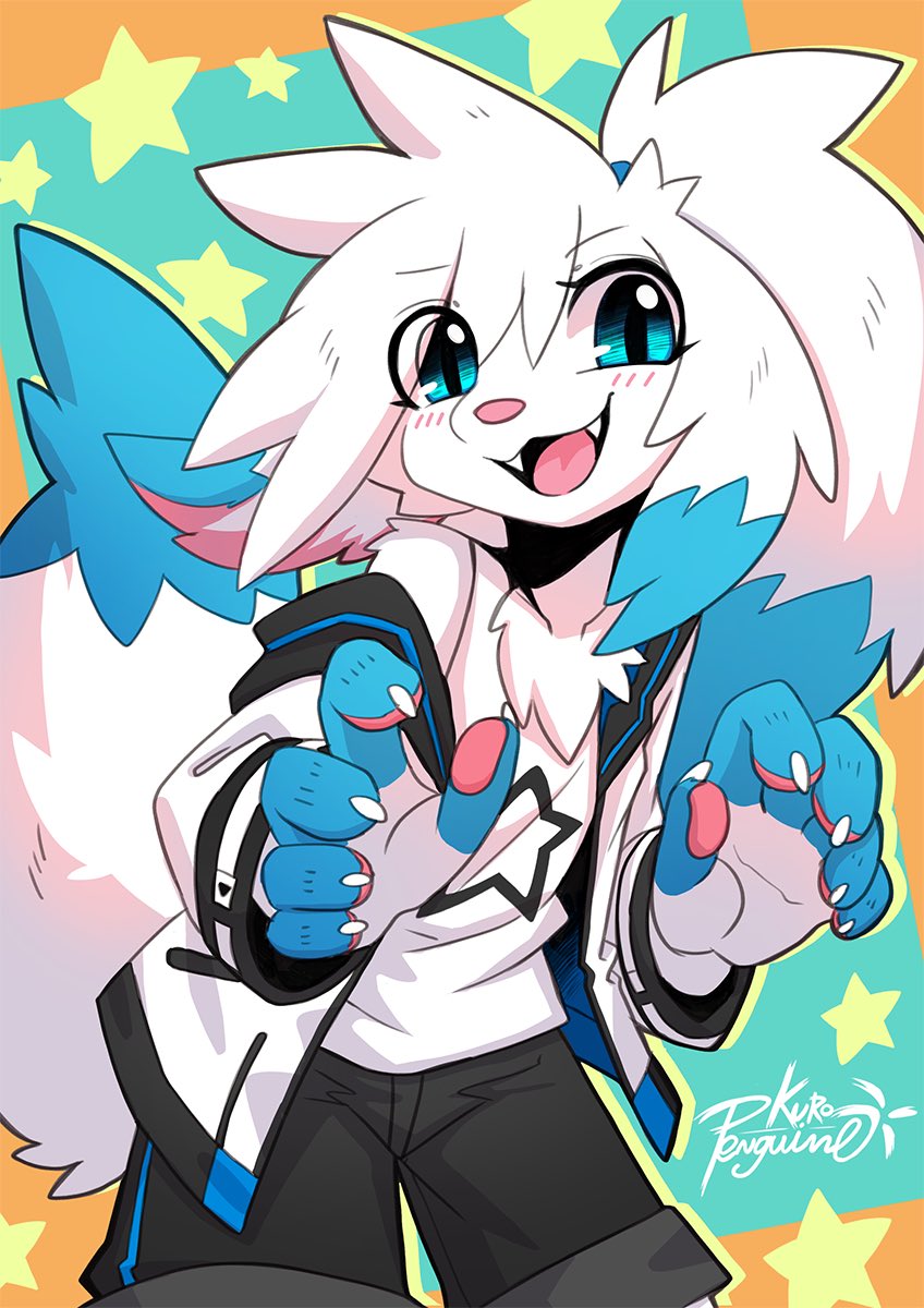 The Big ImageBoard (TBIB) - abstract background anthro black bottomwear black clothing black ...