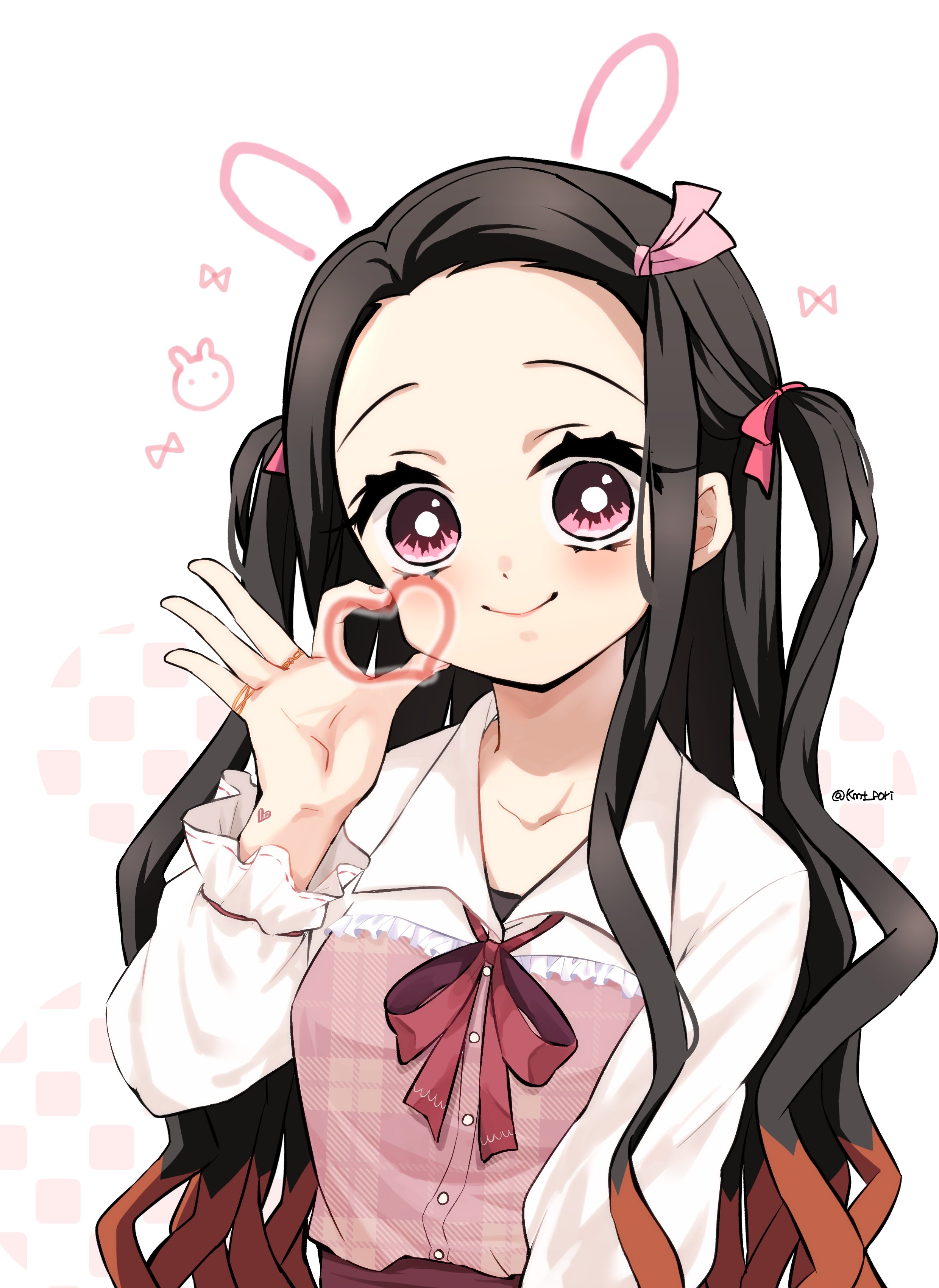 The Big ImageBoard (TBIB) - 1girl absurdres black hair brown hair ...
