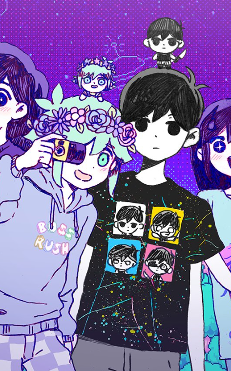 The Big ImageBoard (TBIB) - aubrey (omori) basil (omori) black hair ...