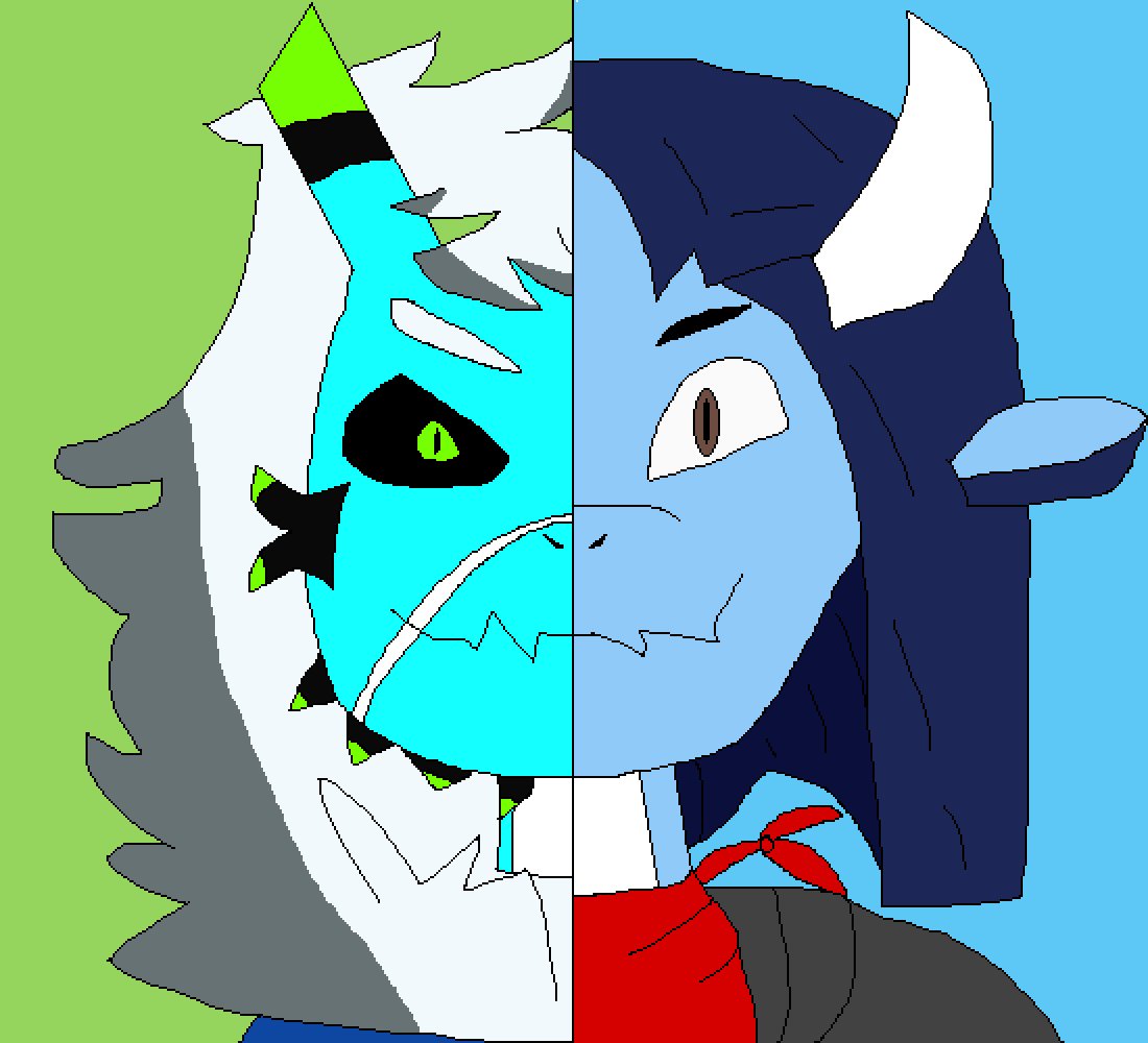 The Big Imageboard Tbib Ace Kamex Anthro Black Sclera Blizzerum Blue Body Bovid Caprine