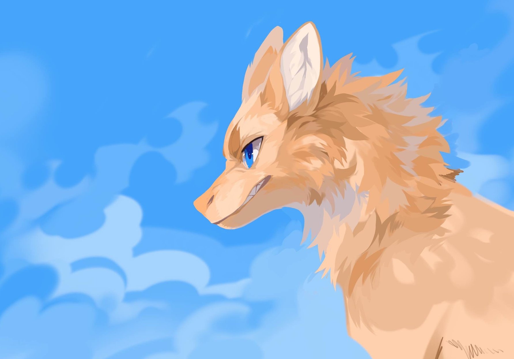 The Big ImageBoard (TBIB) - ambiguous gender angry blue eyes brown body ...