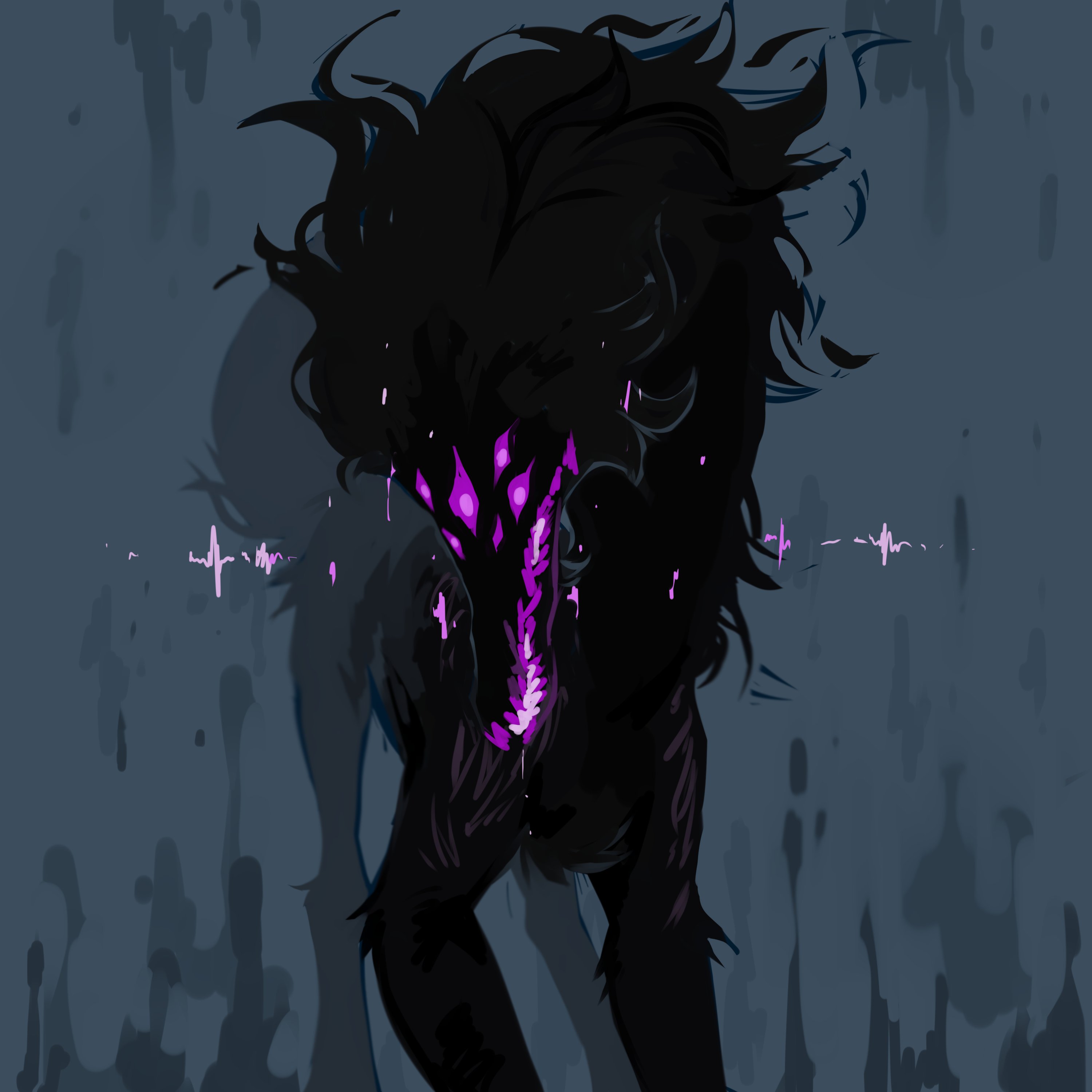 The Big ImageBoard (TBIB) - 1:1 absurd res ambiguous gender black body black fur cheek tuft ...