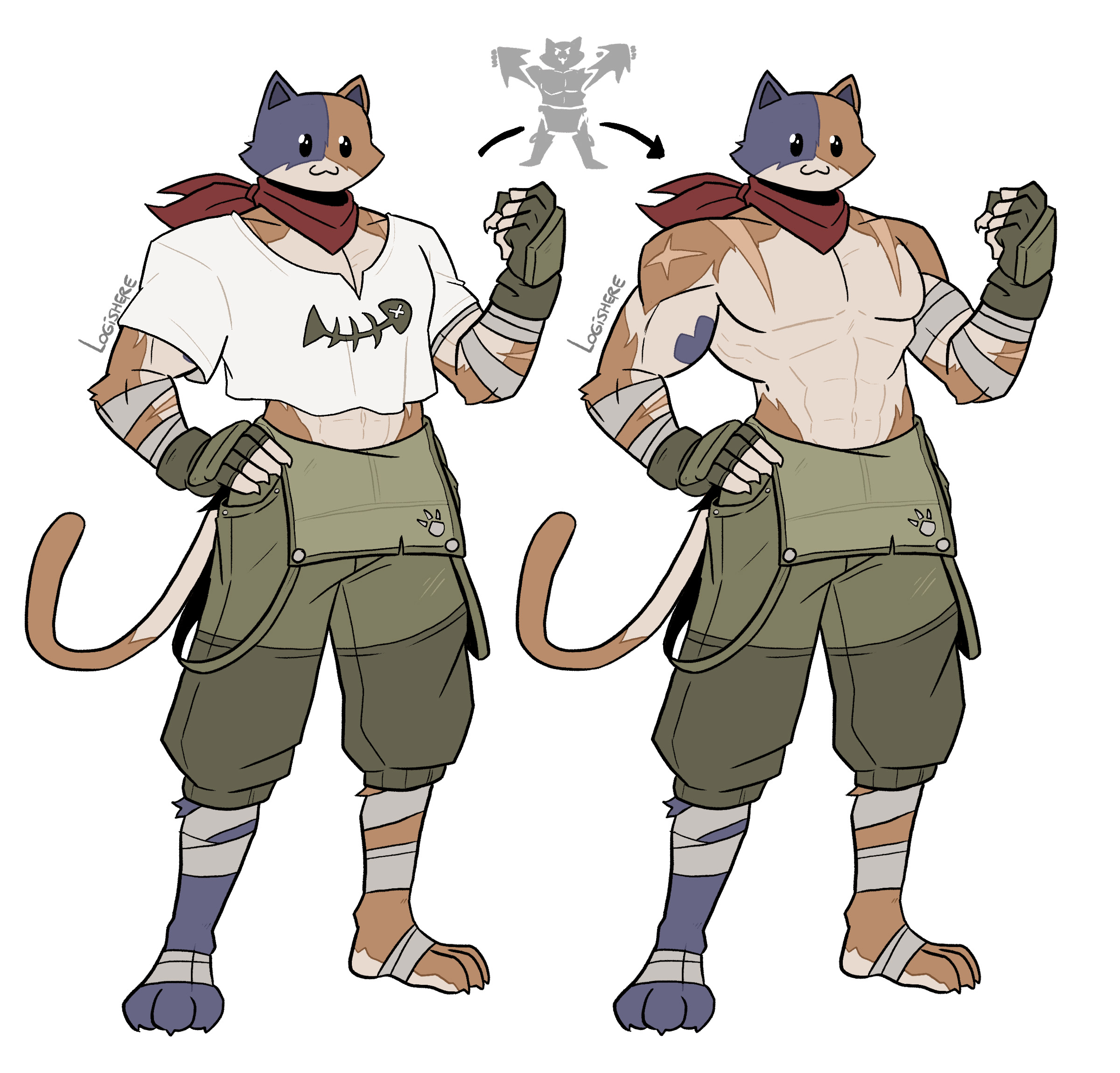 The Big ImageBoard (TBIB) - 2022 3 toes :3 abs anthro arrow sign artist name bandage barefoot ...