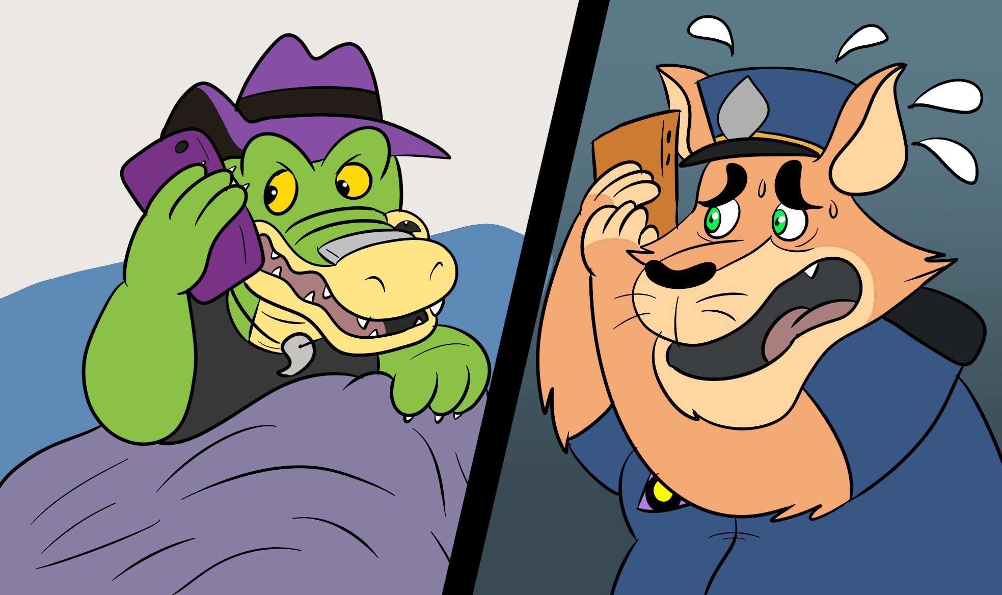 The Big ImageBoard (TBIB) - 2022 alligator alligatorid anthro bedding biped blanket bodily ...