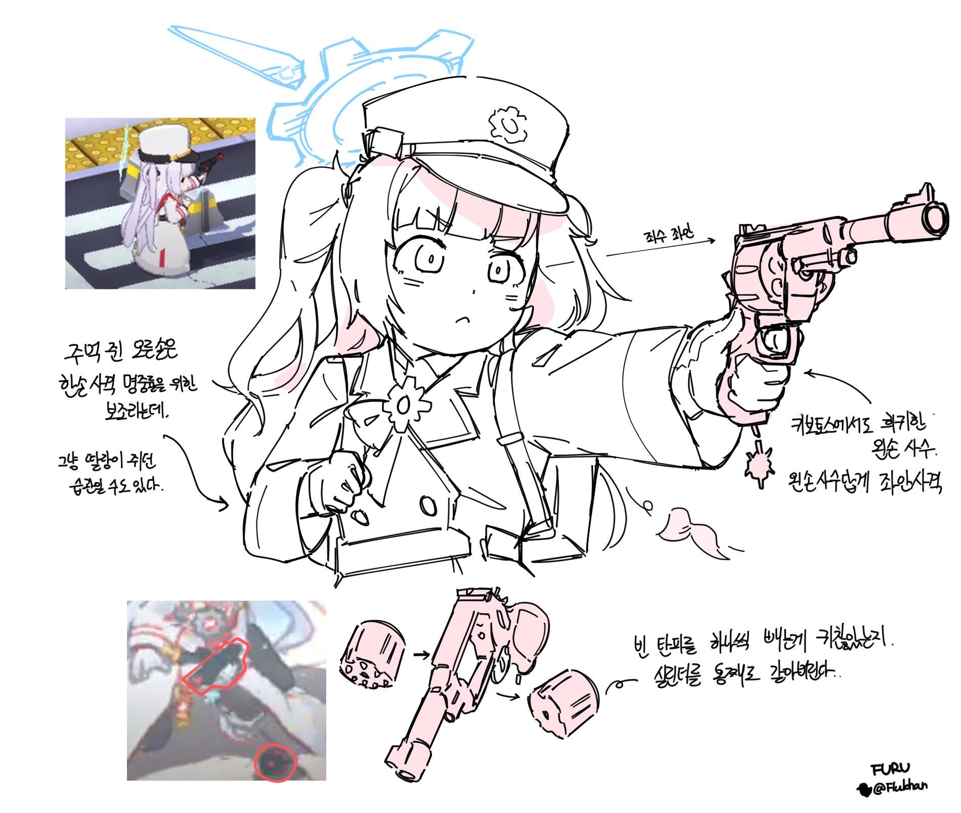 The Big ImageBoard (TBIB) - blue archive cherino (blue archive) gun ...