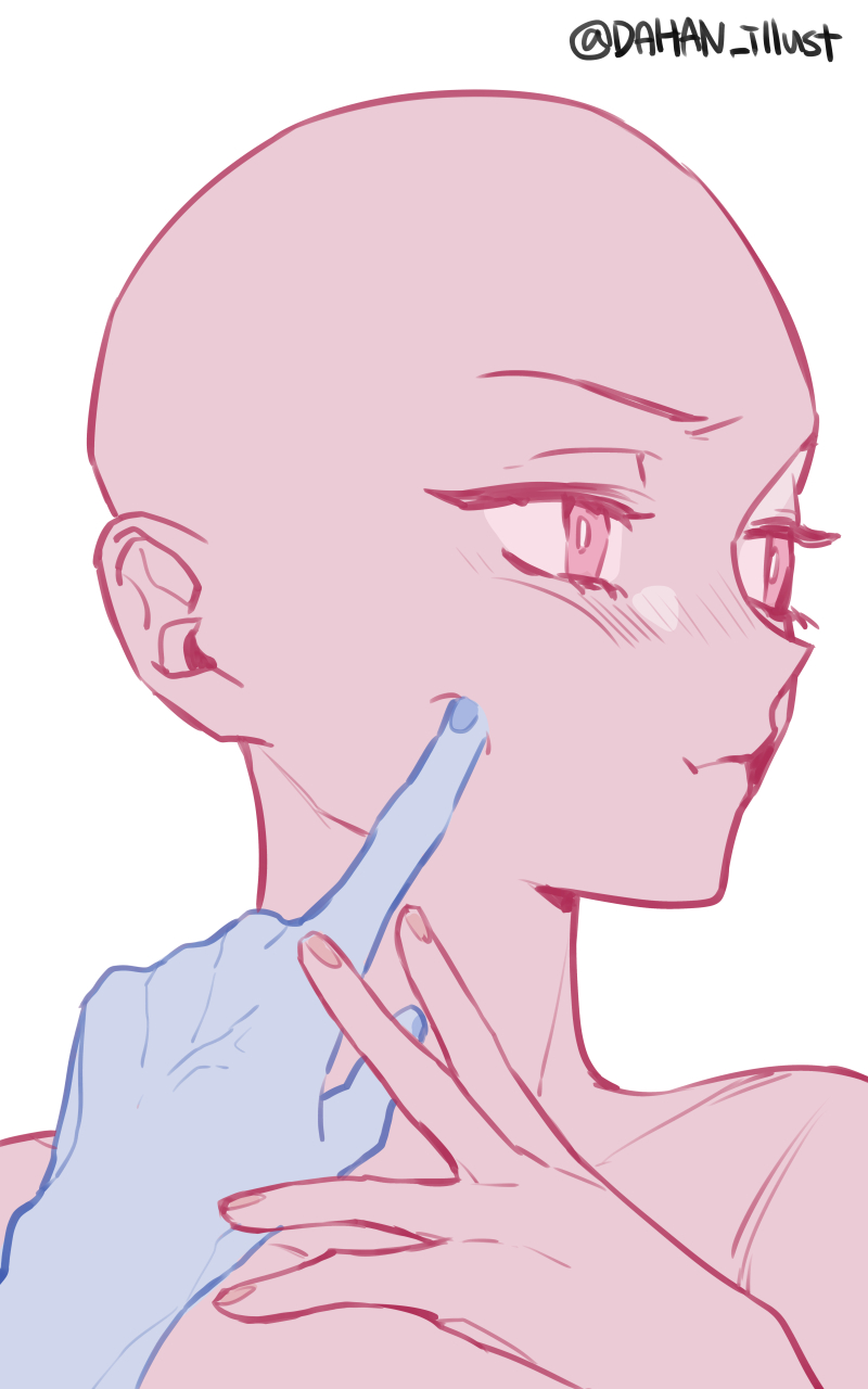 The Big Imageboard Tbib 1girl 1other Bald Bald Girl Bare Shoulders
