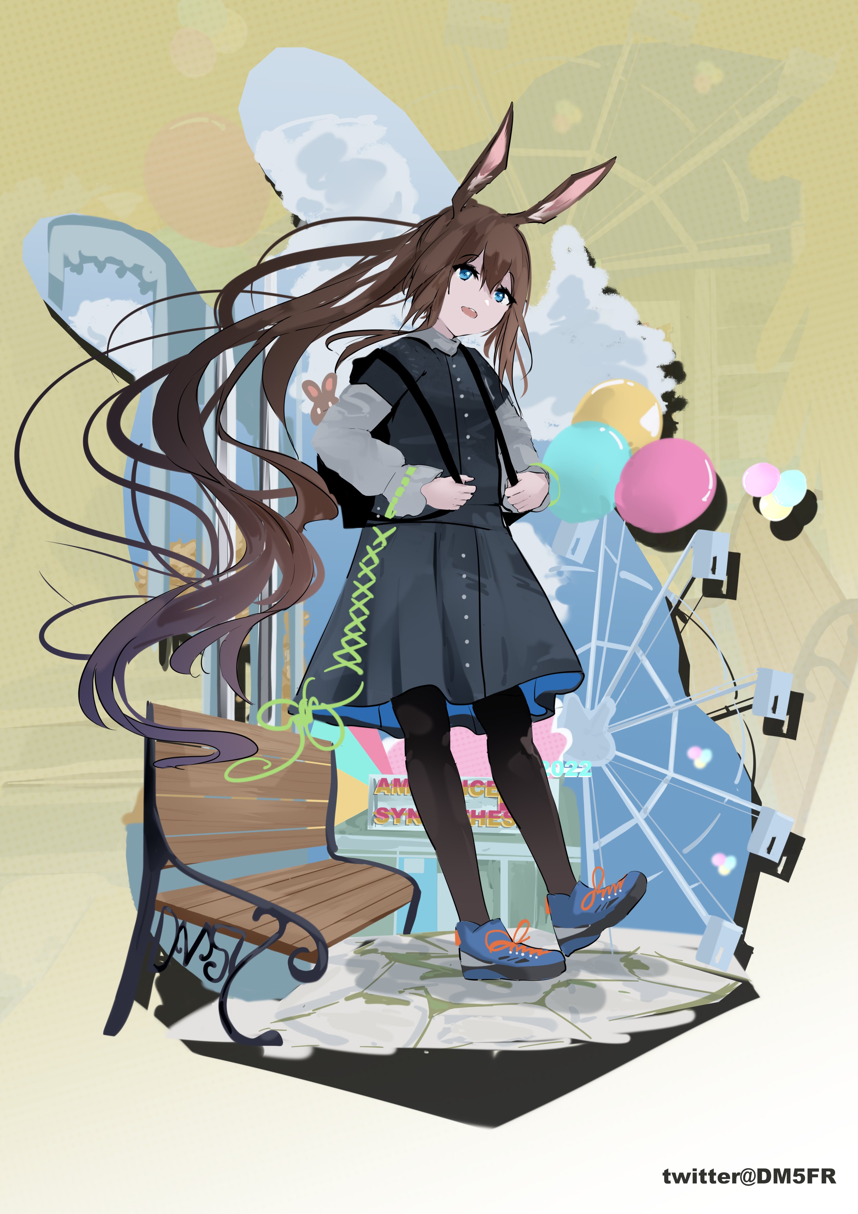 The Big ImageBoard (TBIB) - 1girl absurdres amiya (arknights) animal ear fluff animal ears ...