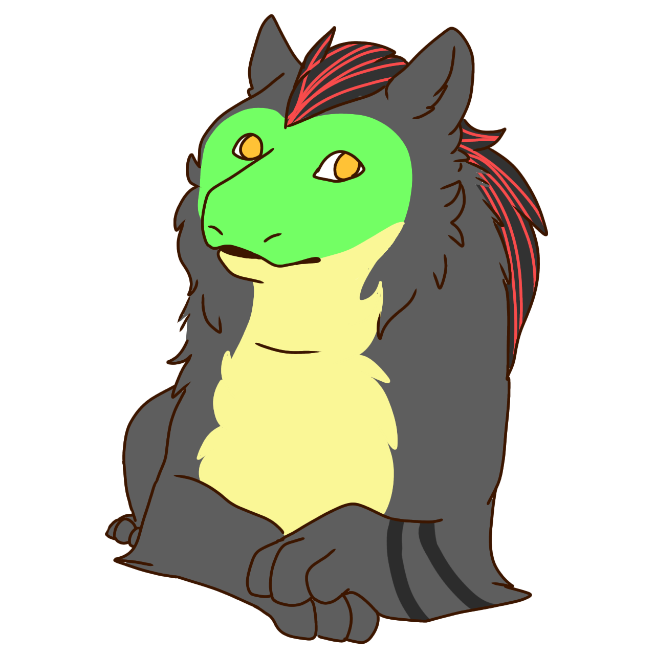 The Big ImageBoard (TBIB) - 1:1 alpha channel ambiguous gender black hair doge dogelore fallout ...