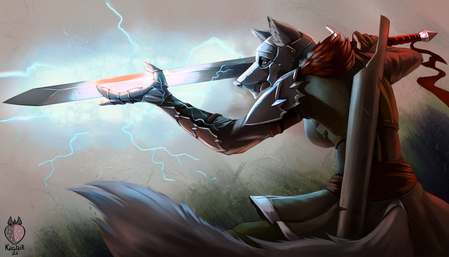 The Big Imageboard Tbib Action Pose Anthro Armor Armwear Canid