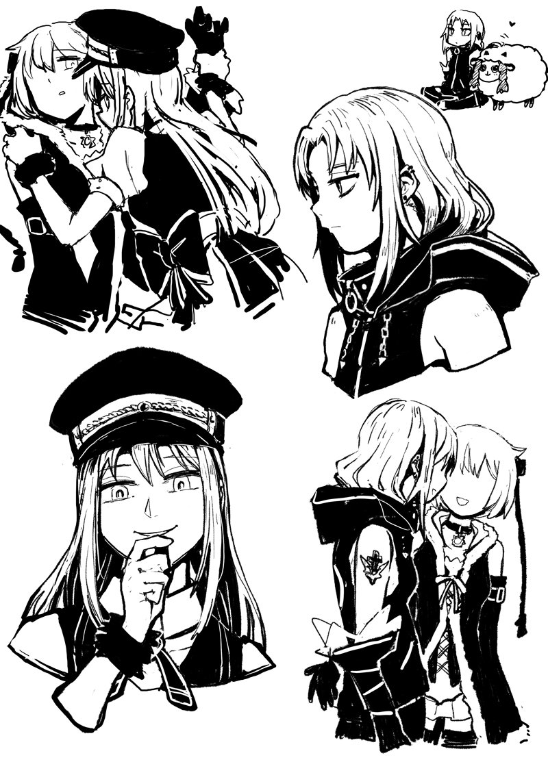 The Big Imageboard Tbib 3girls Alina Gray Azusa Mifuyu Bangs Black