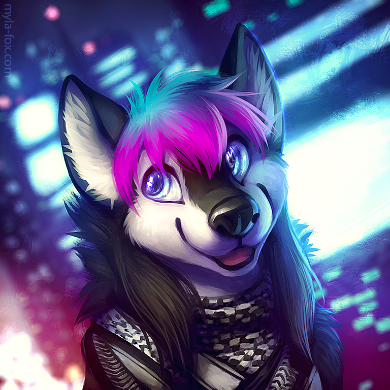 The Big ImageBoard (TBIB) - 1:1 2017 anthro black body black clothing black fur blue eyes blue ...