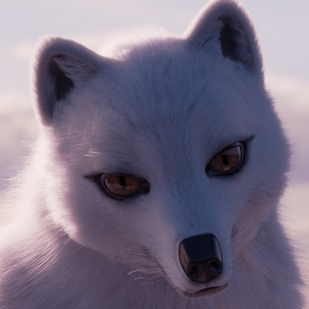 The Big ImageBoard (TBIB) - 1:1 3d (artwork) ambiguous gender arctic fox canid canine digital ...